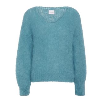 Americandreams Americandreams, Damen, Strickwaren, Blau, SGr&ouml;&szlig;e
