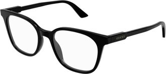 Gucci Quadratische Sonnenbrille mit Glamour-Effekt - - Accessories - unisex - Schwarzk - ONE SIZE