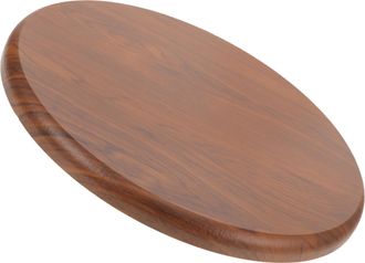 Garneck Runder Hockersitz Ersatz Holz Sitzfläche Robust Holzsitz Teil Komfortabel Einfach zu Montieren Braun