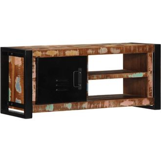 vidaXL vidaXL TV-Schrank 80x30x35 cm Massivholz Altholz