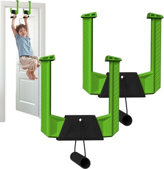 Generic Klimmzugstangen F&uuml;r T&uuml;r&ouml;ffnungen | Kletterstangen F&uuml;r T&uuml;rrahmen | Leichter Kompakter Rutschfester Fitness-Rahmen Ohne Bohren F&uuml;r Innen Outdoor Reisen