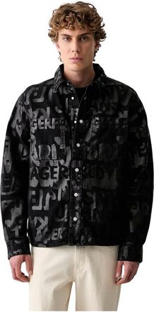 Karl Lagerfeld Herren, Jacken, Schwarzk, 2XLGr&ouml;&szlig;e