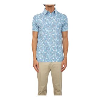 Etro Homme, Tops, Bleu, Taille: XL Polo Classique pour Homme