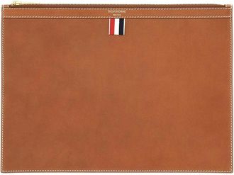 Thom Browne Portemonnaie - Hellbraun