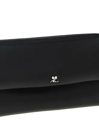 Courr&egrave;ges Cowhide Clutch - Black