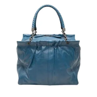 Bottega Veneta Pre-owned Vintage Handtasche - - Pre-owned - Damen - Blau - ONE SIZE