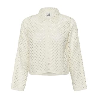 Karen by Simonsen Damen, Blusen & Hemden, Beige, SGr&ouml;&szlig;e