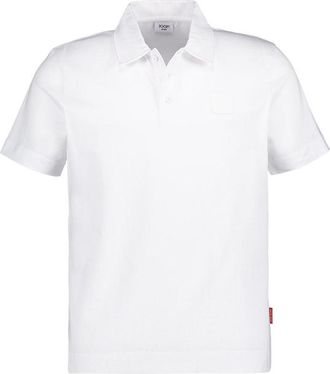 Joop Herren Polo-Shirt wei&szlig; Jersey