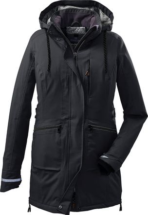 G.I.G.A. DX Damen Casual Funktionsparka/Steppparka mit abzippbarer Kapuze - GW 71 WMN PRK, dunkelnavy, 44, 37692-000