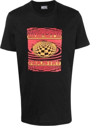 Diesel Unisex Erwachsenen Industrie T-Shirt (Schwarz)