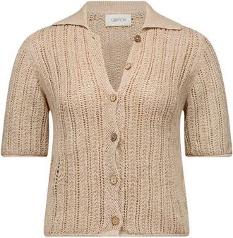 Cartoon Strickjacke Strick, Damen mit Knopfleiste (1-tlg)