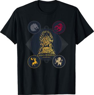Game of Thrones 4 Houses for the Throne T-Shirt