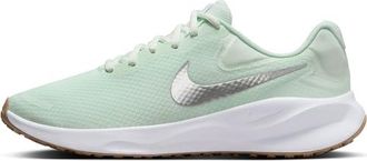 Nike Nike Running Shoe W Revolution 7, Barely Green/Metallic Silver-White, FB2208-303, 38.5 EU (W 7.5 US)