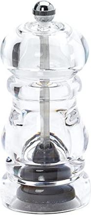 hOme Home Pfefferm&uuml;hle, 11 cm, Acryl, transparent