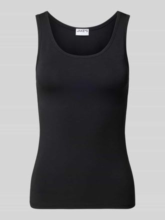 Jake*s Casual Slim Fit Top aus Modal-Mix