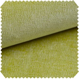 Novely ISSUM samtig Flauschiger Möbelstoff in 21 Farben Polsterstoff | Meterware | 1lfm (10 Pistazie)