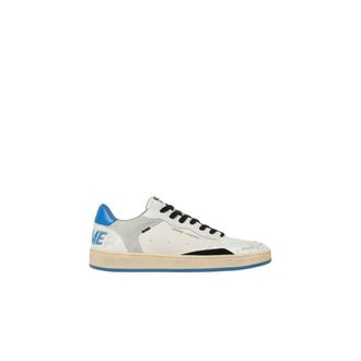 Crime London Homme, Chaussures, Blanc, Taille: 43 EU Baskets Basses en Cuir
