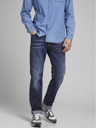 Jack & Jones Jack & Jones Jeans Clark 12177444 Dunkelblau Regular Fit
