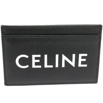 Celine Pre-owned Leder Portemonnaies - - Pre-owned - Herren - Schwarzk - ONE SIZE