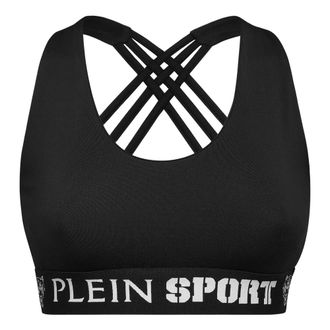 Plein Sport Sport Top - - Sport - Damen - Schwarzk - XL