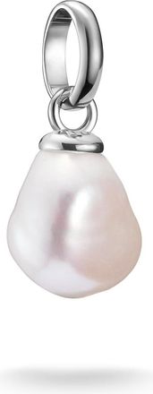 Thomas Sabo Thomas Sabo Charm Club Connect Charm-Anhänger Süßwasserzuchtperle Recyceltes 925 Silber CC1282-082-14