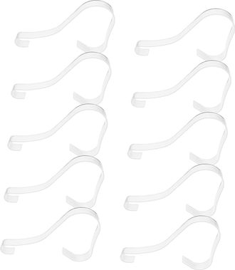 Cabilock 10 Stück Teiliges Acryl Schuh Display Regal für Sandalen und High Heels Stabiler Schuhhalter mit Kreativem Design zur Festen Präsentation und Unterstü