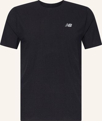 New Balance Laufshirt Race Day schwarz