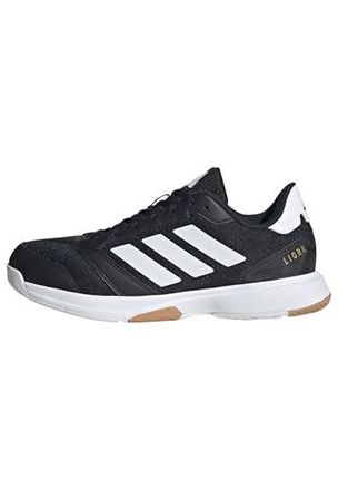 adidas Homme Ligra 8 Mens Indoor Shoes, Core Black/Cloud White/Cloud White, 44 2/3 EU