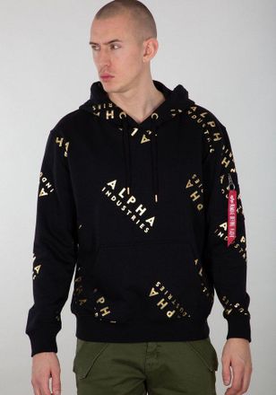 Alpha Industries Hoodie AOP Hoodie Foil Print