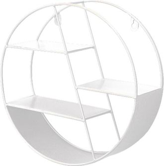 Generic Rundes Wandregal - Schwebende Metallwandregale Dekorative Lagerregal | Modernes CIRCURAL F&uuml;r Schlafzimmer Wohnzimmer
