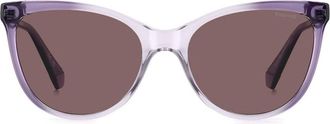 Polaroid Femme, Accessoires, Violet, Taille: 55 MM PLD 4179/S Lunettes de soleil