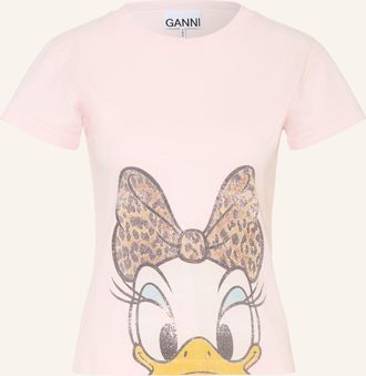Ganni T-Shirt rosa