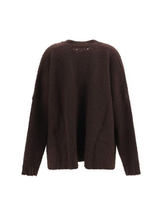 Golden Goose Casentino-Effect Wool Cardigan - Brown
