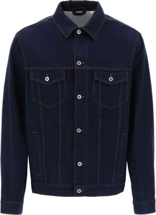 Burberry Homme, Vestes, Bleu, Taille: S Veste en jean classique