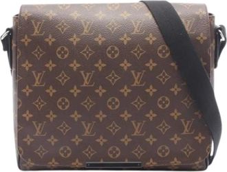 Louis Vuitton Pre-owned Tissu sacs-louis-vuitton - Femme - Pre-owned - Brun - Taille: ONE Size