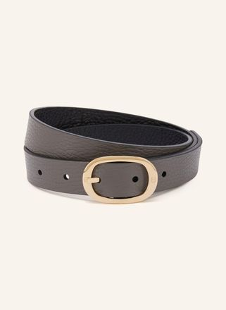 Aigner Aigner Lederg&uuml;rtel Casual Zum Wenden grau
