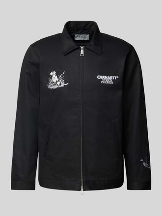 Carhartt Work in Progress Jacke mit Label- und Motiv-Stitching Modell DUCKS