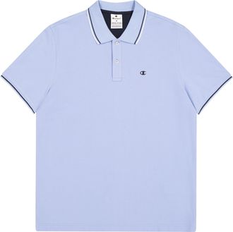 Champion Herren Legacy-Polo with Chest Logo Polohemd, Hellblau (Bs186), XXL