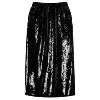 Twinset Damen, Röcke, Schwarzk, SGröße