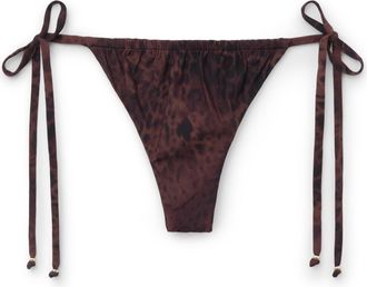 Calzedonia Bikinihose Dark Animalier