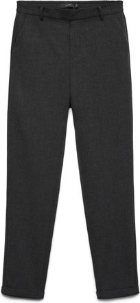 Vero Moda Damen Vmmaya Bestie Mw Loose Pant Noos, Dark Grey Melange, M / 32L