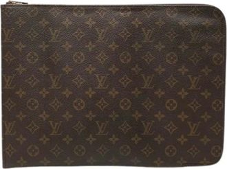 Louis Vuitton Pre-owned Monogram Canvas Zip-Around Clutch - Femme - Pre-owned - Brun - Taille: ONE Size