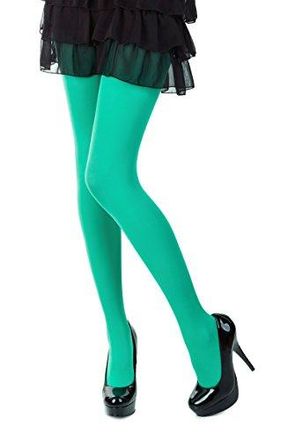 Romartex multicolore collants en microfibre 40 DEN, 32 couleurs et différentes 5 tailles, XL, menthe