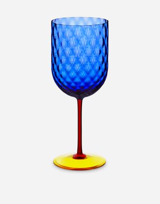 Dolce & Gabbana Hand-blown Murano Red Wine Glass - Weingl&auml;ser Mehrfarbig Onesize