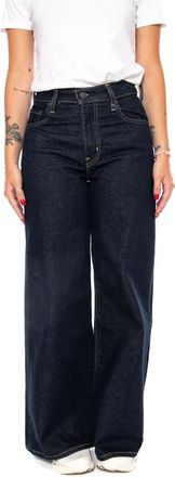 Levi's Femme, Jeans, Bleu, Taille: W26 L30 Jean 728 taille haute jambes larges