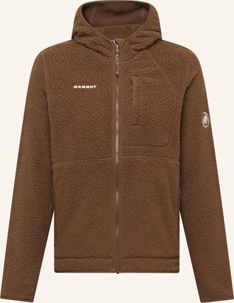 Mammut Mammut Teddyfell-Jacke Falera Pro Ml Hooded braun