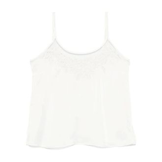 Twinset Femme, Tops, Blanc, Taille: 42 FR Haut Blanc Ss25