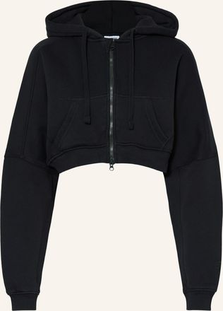 Gymshark Gymshark Cropped-Sweatjacke Pump Cover schwarz