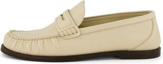 Saint Laurent Damen Penny Loafer aus Leder