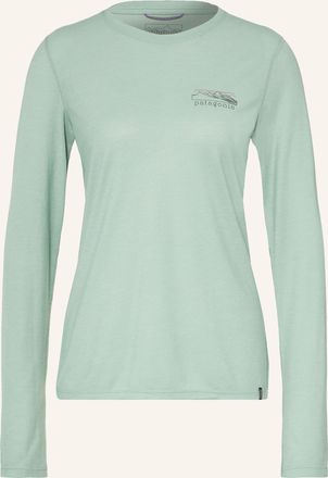 Patagonia Longsleeve Cool Trail gruen